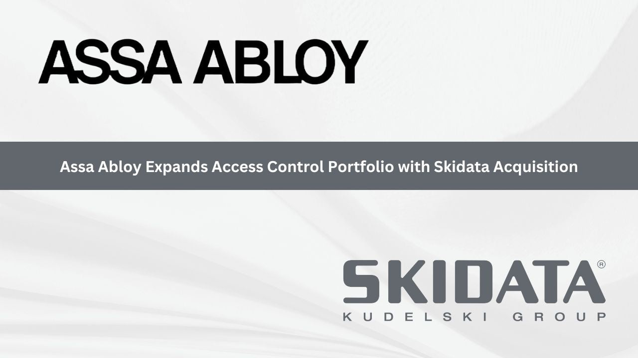 Assa Abloy Expands Access Control Portfolio with Skidata Acquisition