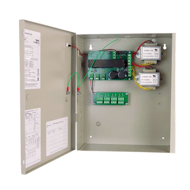 Command Access PS440B Power Supply, 4 Amps at 24VDC, With Battery Back