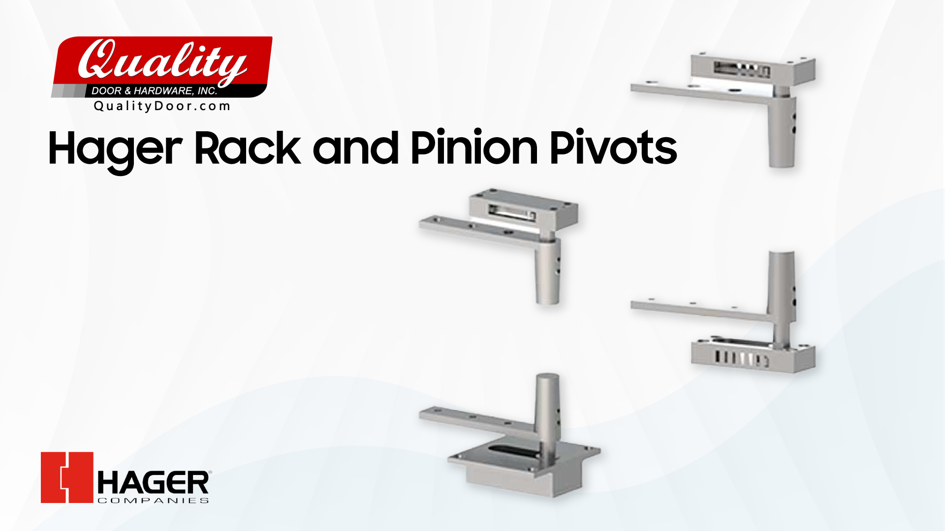 Hager Rack and Pinion Pivots: Choosing The Right Pivot Set For Your Fa