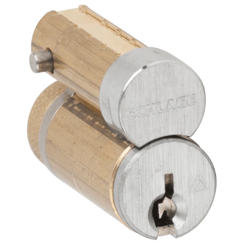 Schlage 23-030-S123-626 (4PK), FSIC Core, S123 Keyway, 1 Bitted, Satin