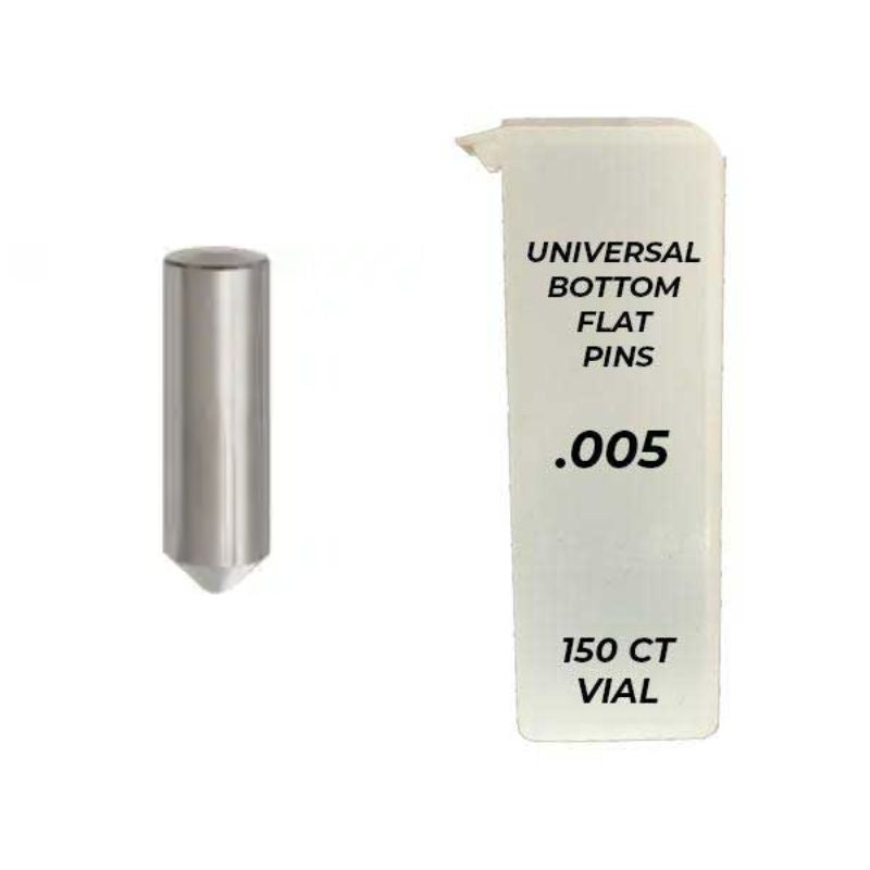 LAB B5-225 V1 .225 Universal Bottom Pins, .005 System, 150/Vial