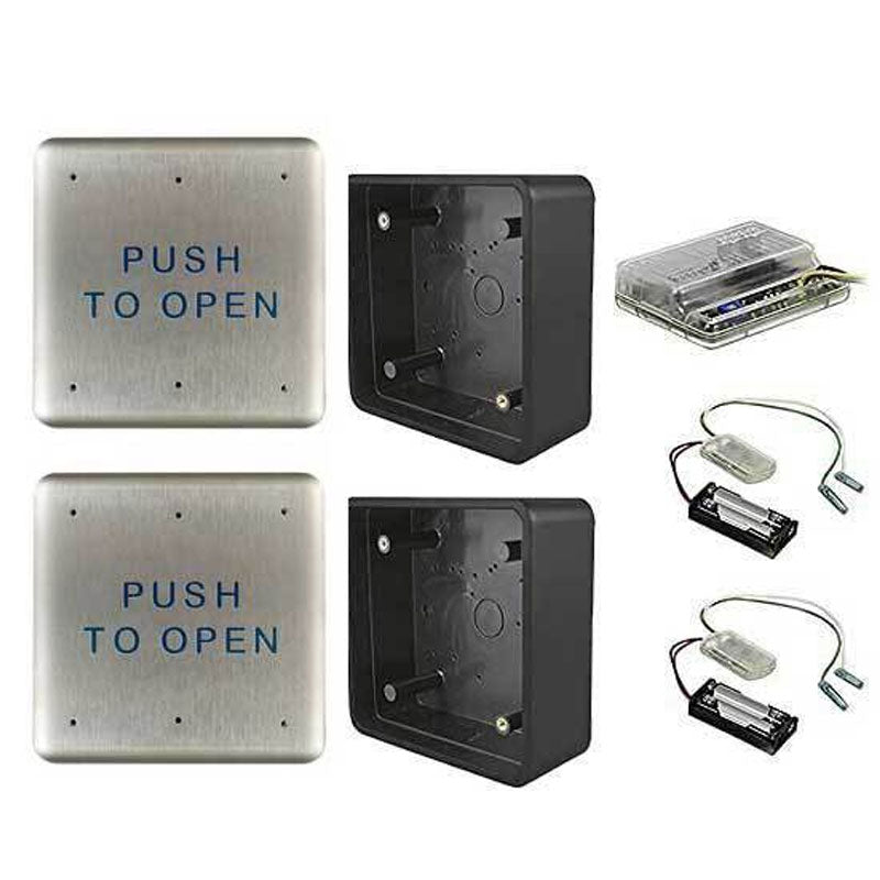 Record USA W6-133 Wireless Push Button Activation Package