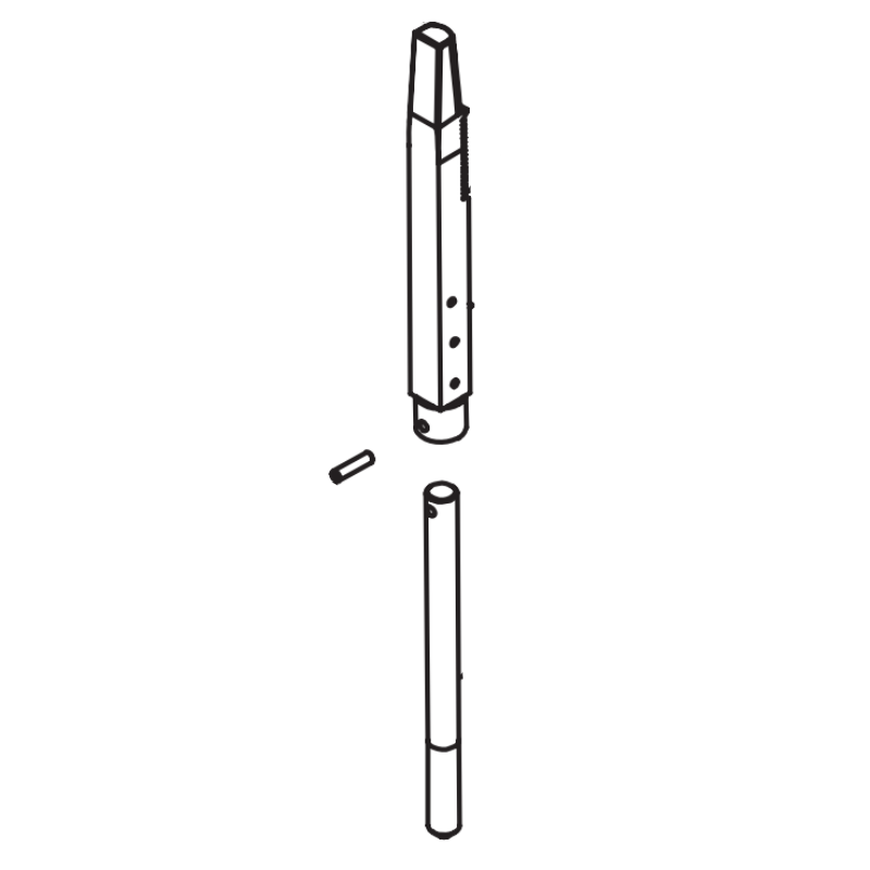 Sargent WD691T-84 Top Rod And Latch Assembly, For Wood Doors, For WD86