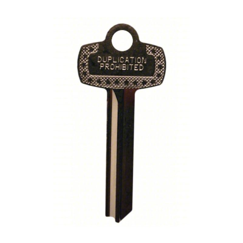 Schlage 35-310-CB Emergency Key Blank, Embossed Both Sides, CB Keyway