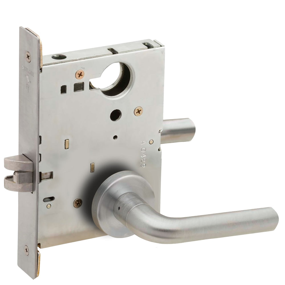 Schlage L9010-02A Passage Latch Mortise Lock, 02 Lever, A Rose