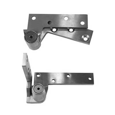 ABH 0195 Pivot 3/4 Offset Top And Bottom Set, Bottom Pivot Jamb Mounte