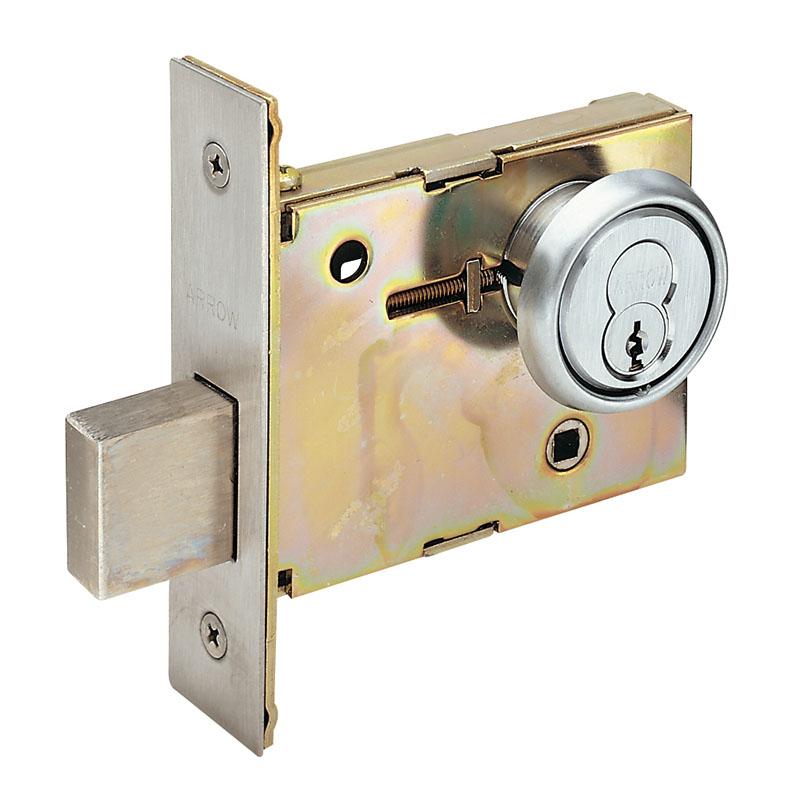 Mortise Deadbolt Chrome Dorex DM Privacy Mortise Lockset | Discount