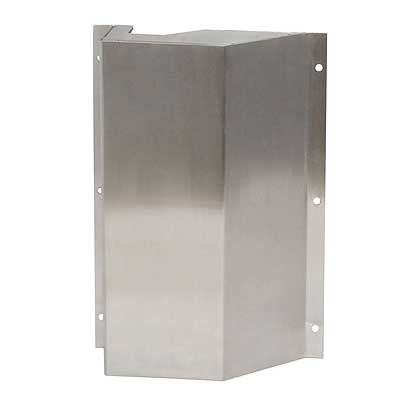 Don Jo 83-630 Vertical Rod Top Latch Protector for Left Hand Reverse D