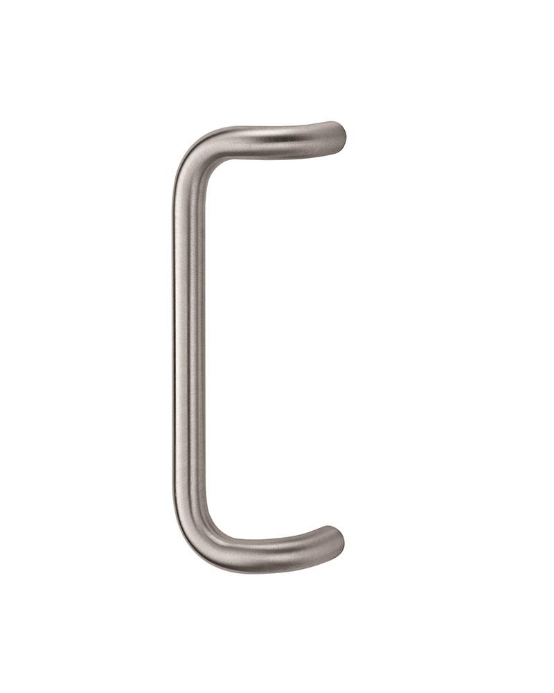 Ives 8190HD 0 US32D O Offset Door Pull, 90 Deg., 10" CTC, 1" Diameter,